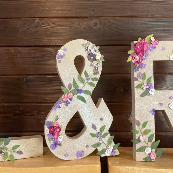 Stand up Letters - Etsy