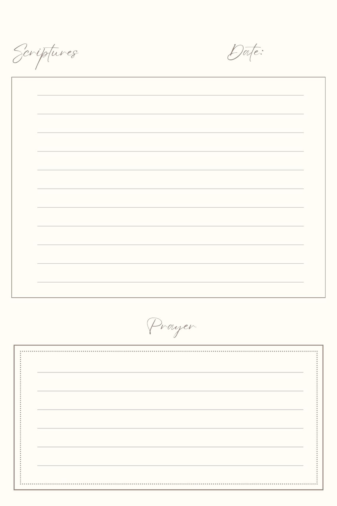 Church Notes Notebook Digital - Etsy