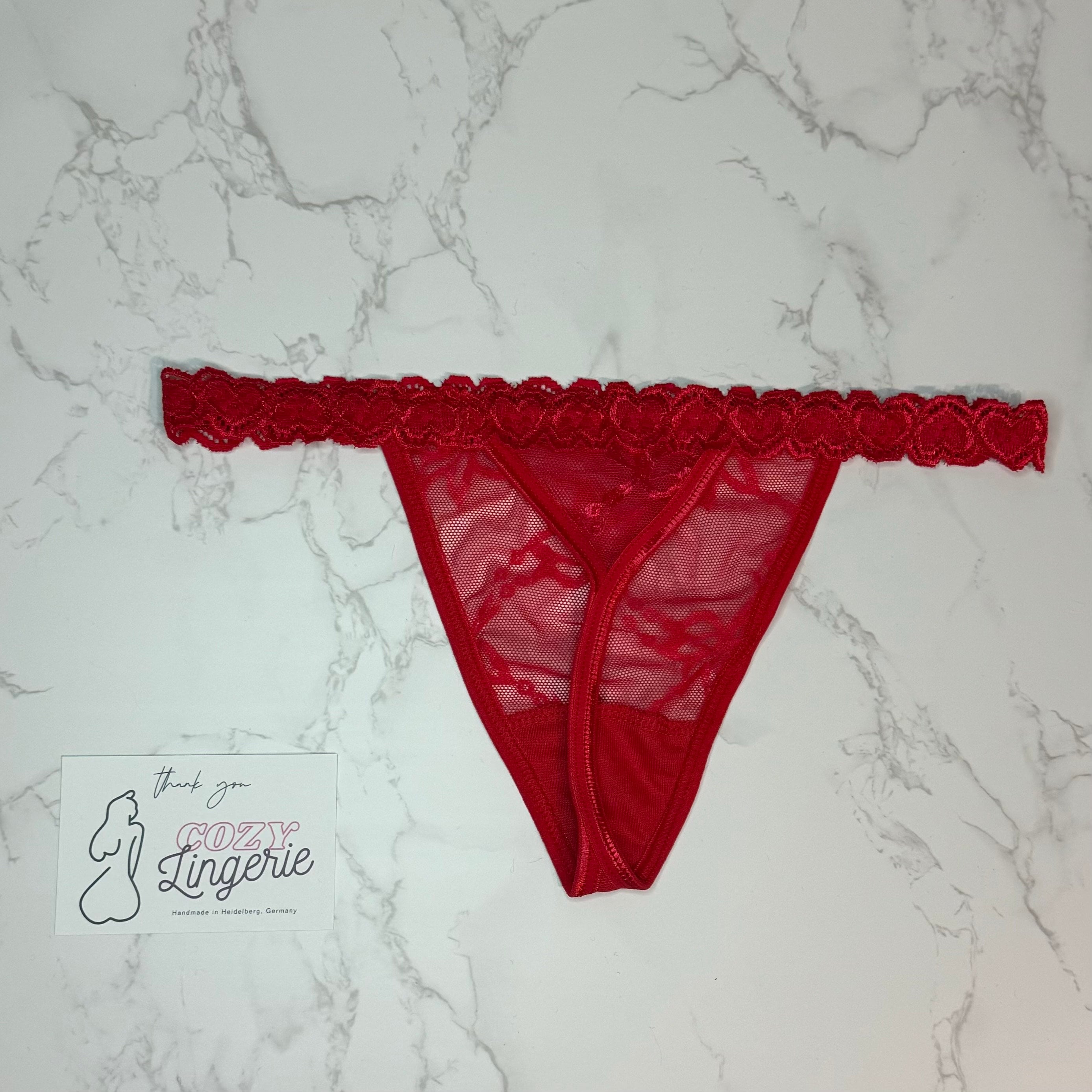 Unterwäsche mit Namen - String mit Name / Personalisierterer Tanga ...