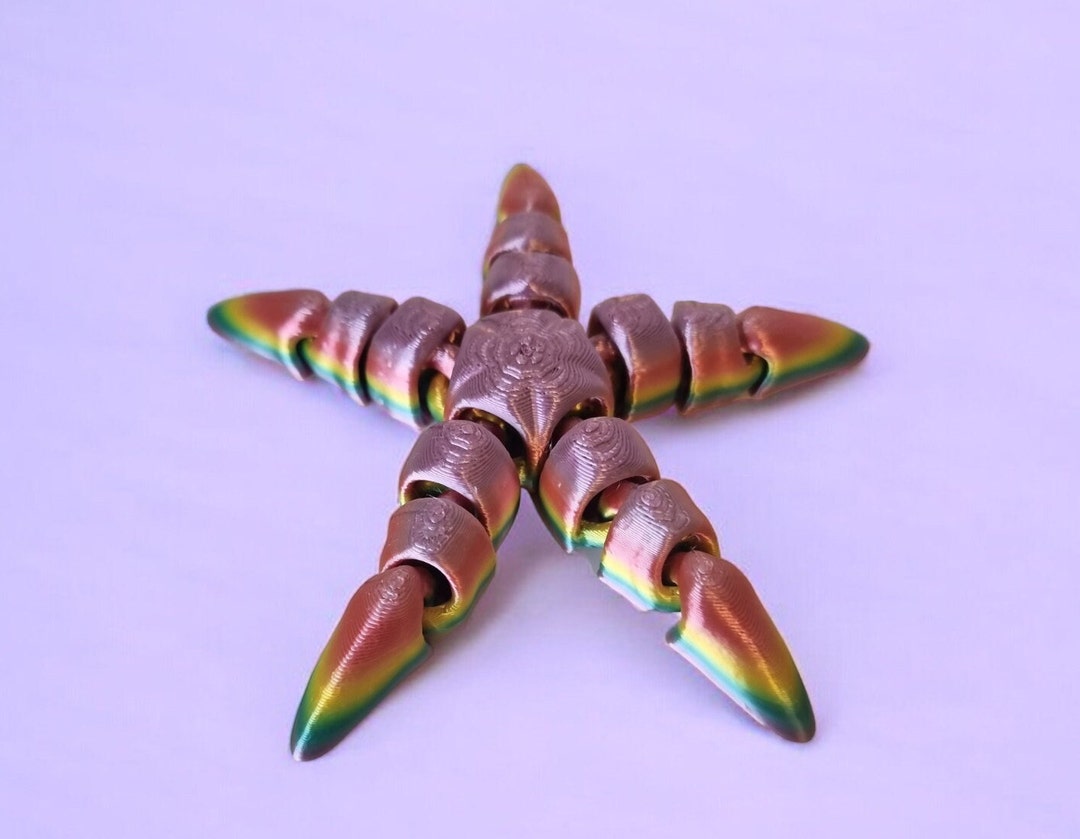 Starfish Sea Star Fidget Toy Collectable - Etsy