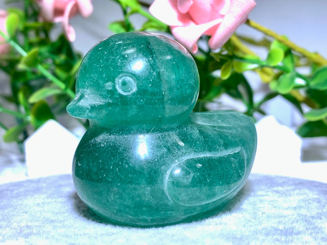 1.8 Aventurine Quartz Duck,natural Aventurine Quartz Crystal Duck Skull ...