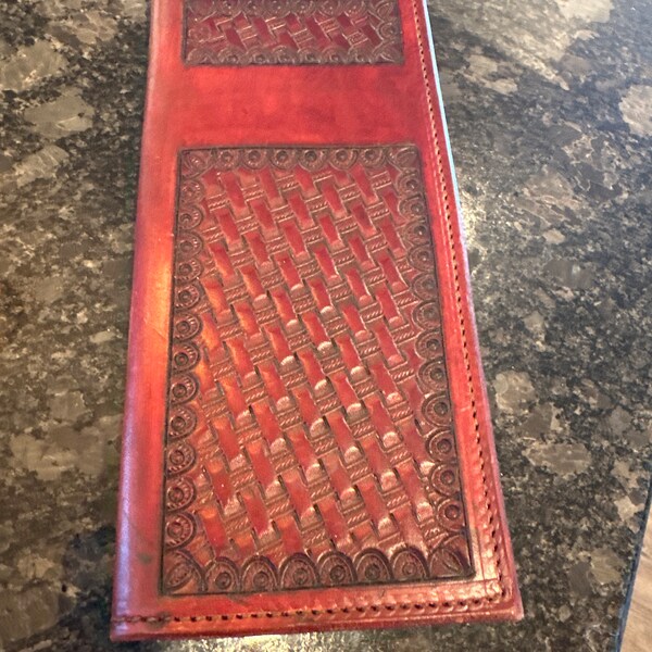 Leather Tally Book - Etsy