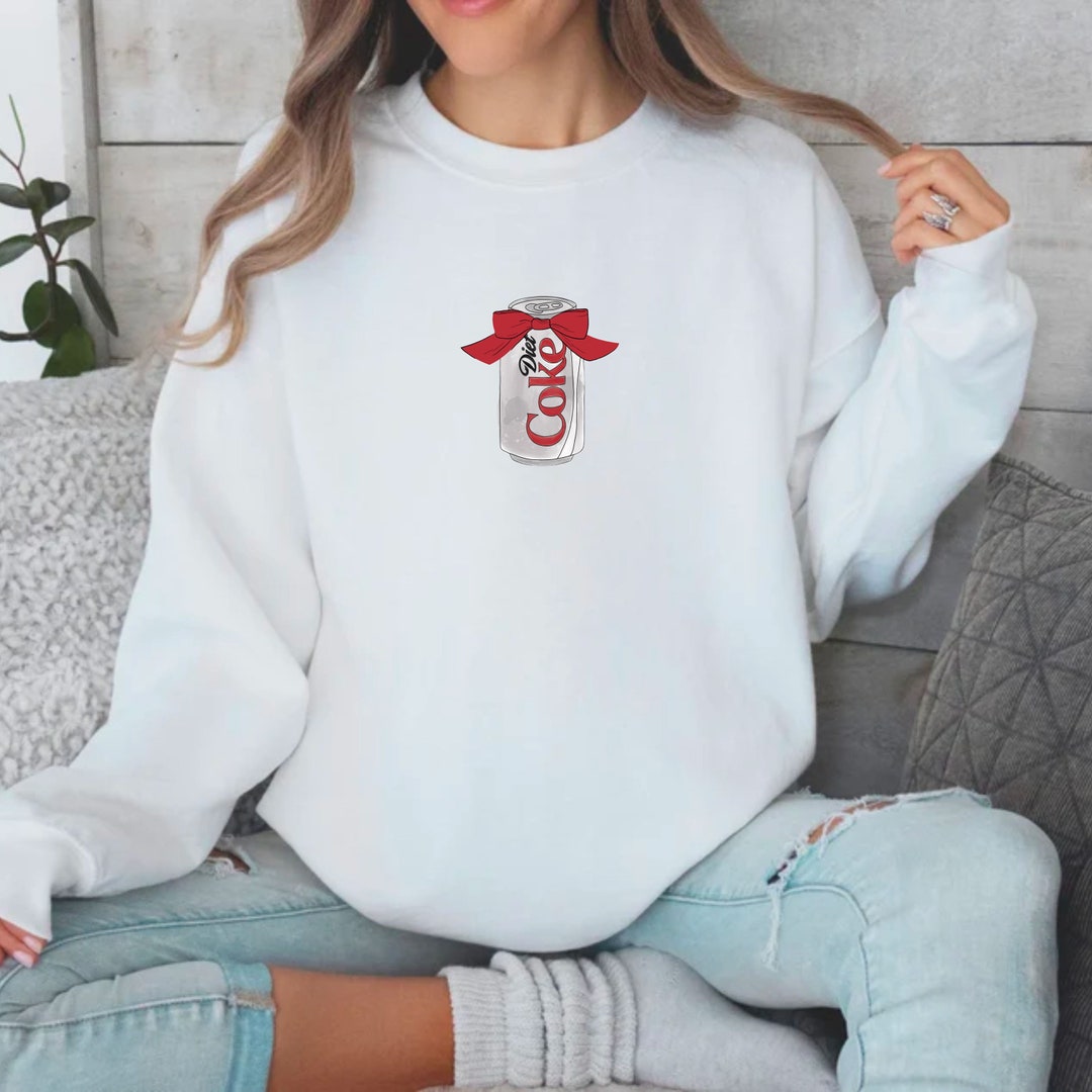 Coquette Aesthetic Crewneck Diet Coke Sweater, Diet Coke, Diet Coke ...
