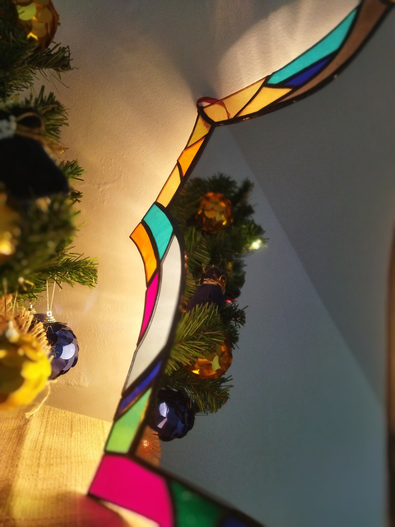 Stained Glass Mirror - Etsy