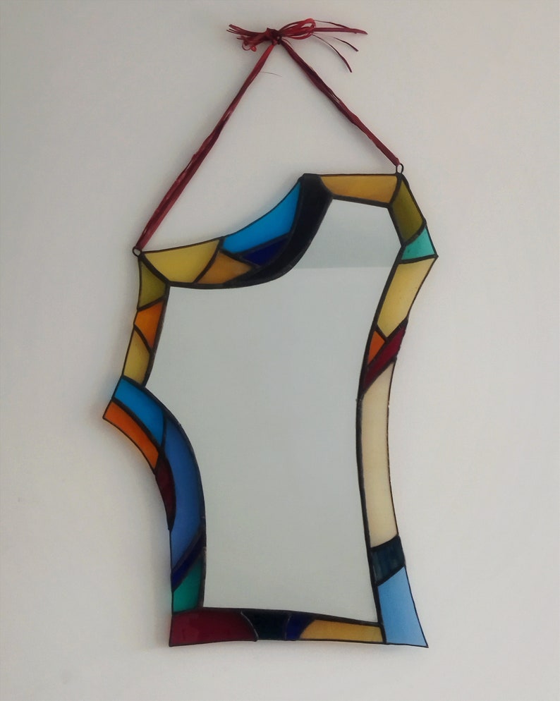 Stained Glass Mirror - Etsy