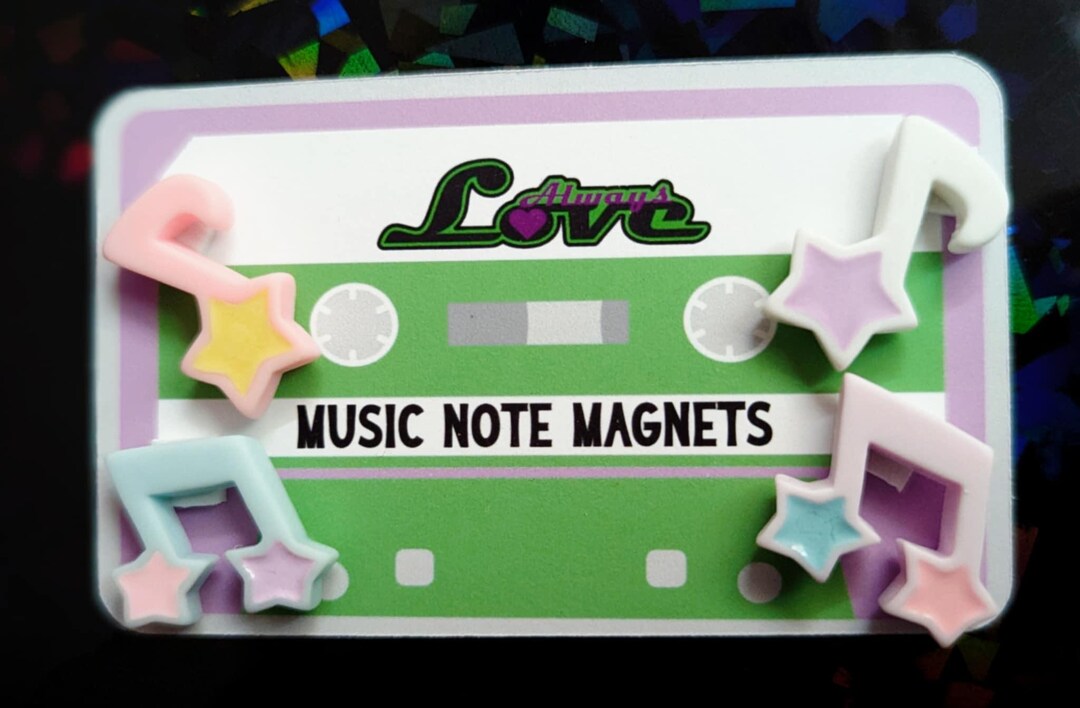 Music Note MINI Magnets - Etsy