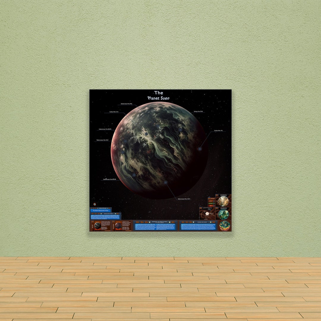 Mass Effect Rachni Homeworld Suen Map Poster (digital Download) - Etsy ...
