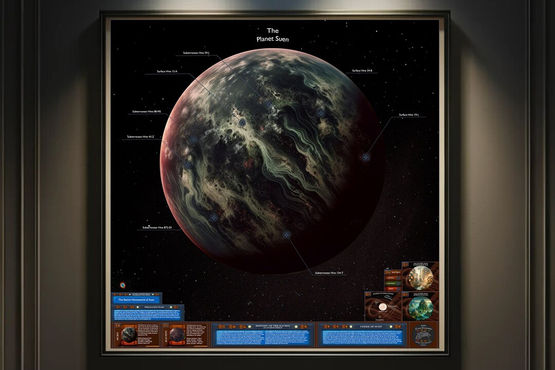 Rachni Homeworld Of Suen Mass Effect Video Game Poster High Quality Sci Fi Infographic Lore