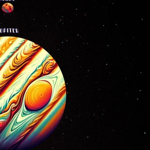 Sol System Poster: Retro Sci-fi Space Travel Art (digital Download) - Etsy