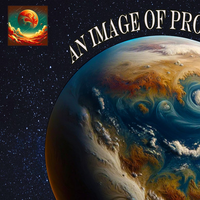 Proxima Centauri B Topographical Planet Art Print (digital Download) - Etsy