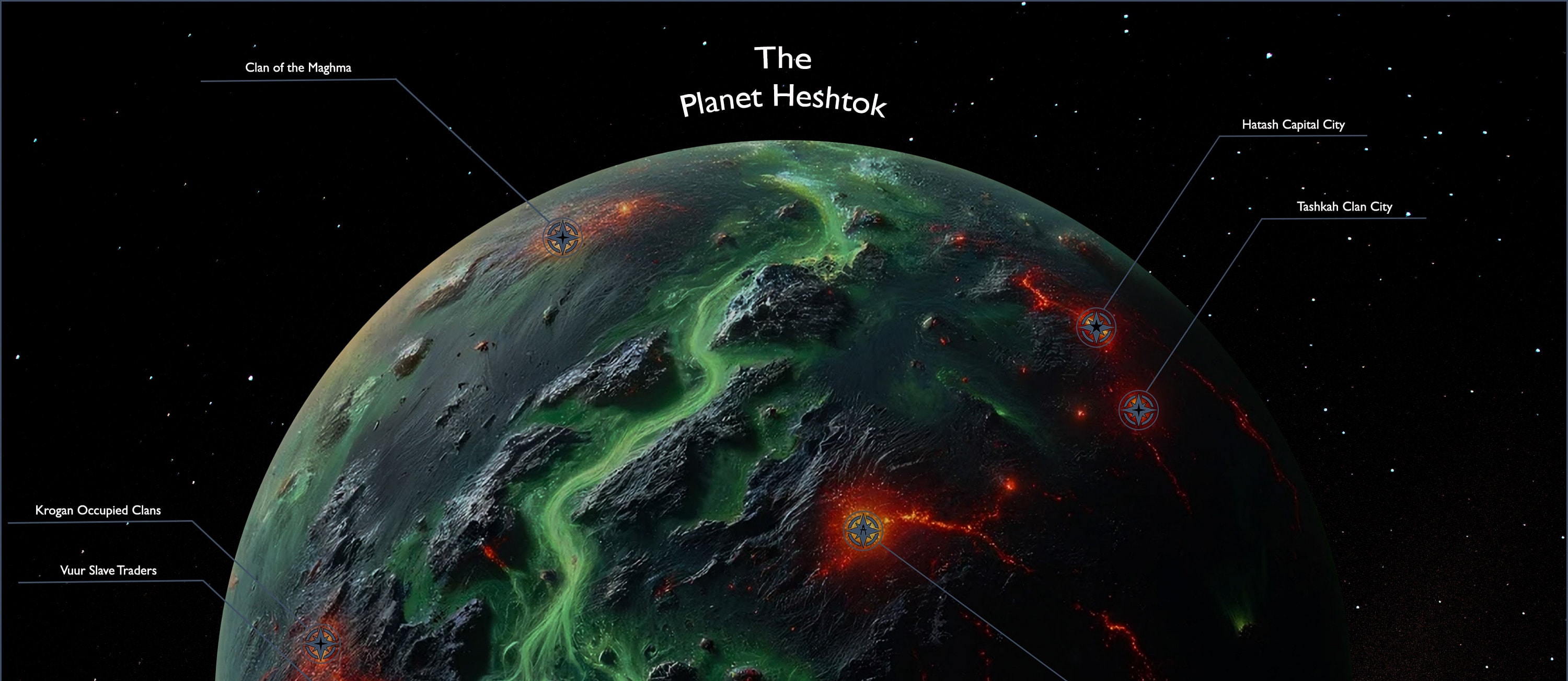 Vorcha Homeworld of Heshtok, Video Game Poster, High-quality Sci-fi ...