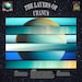 Layers of Uranus Topographical Infographic, Geographical Chart of the ...