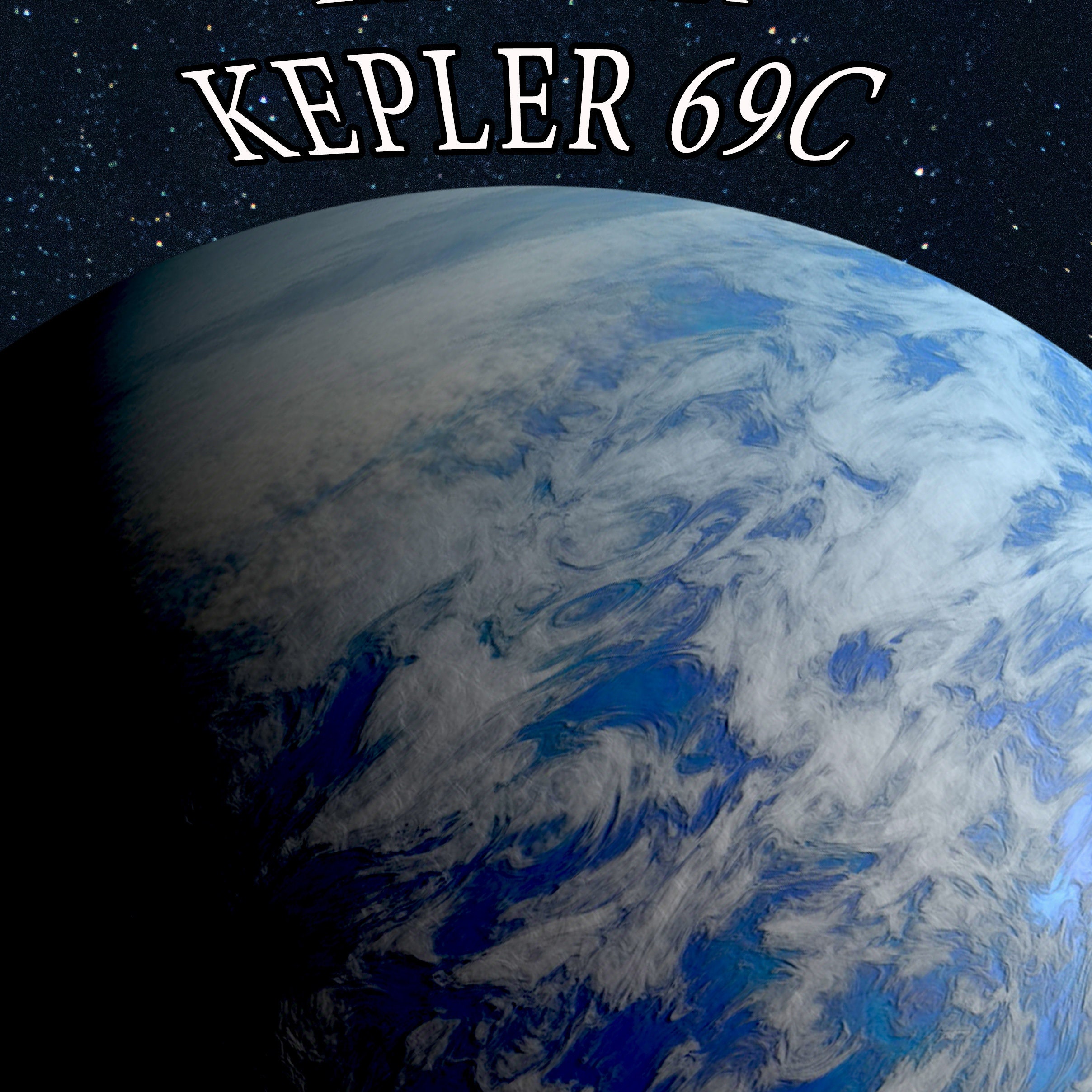 Kepler-69c Exoplanet Infographic Poster. Sci-fi Wall Art Print, High ...