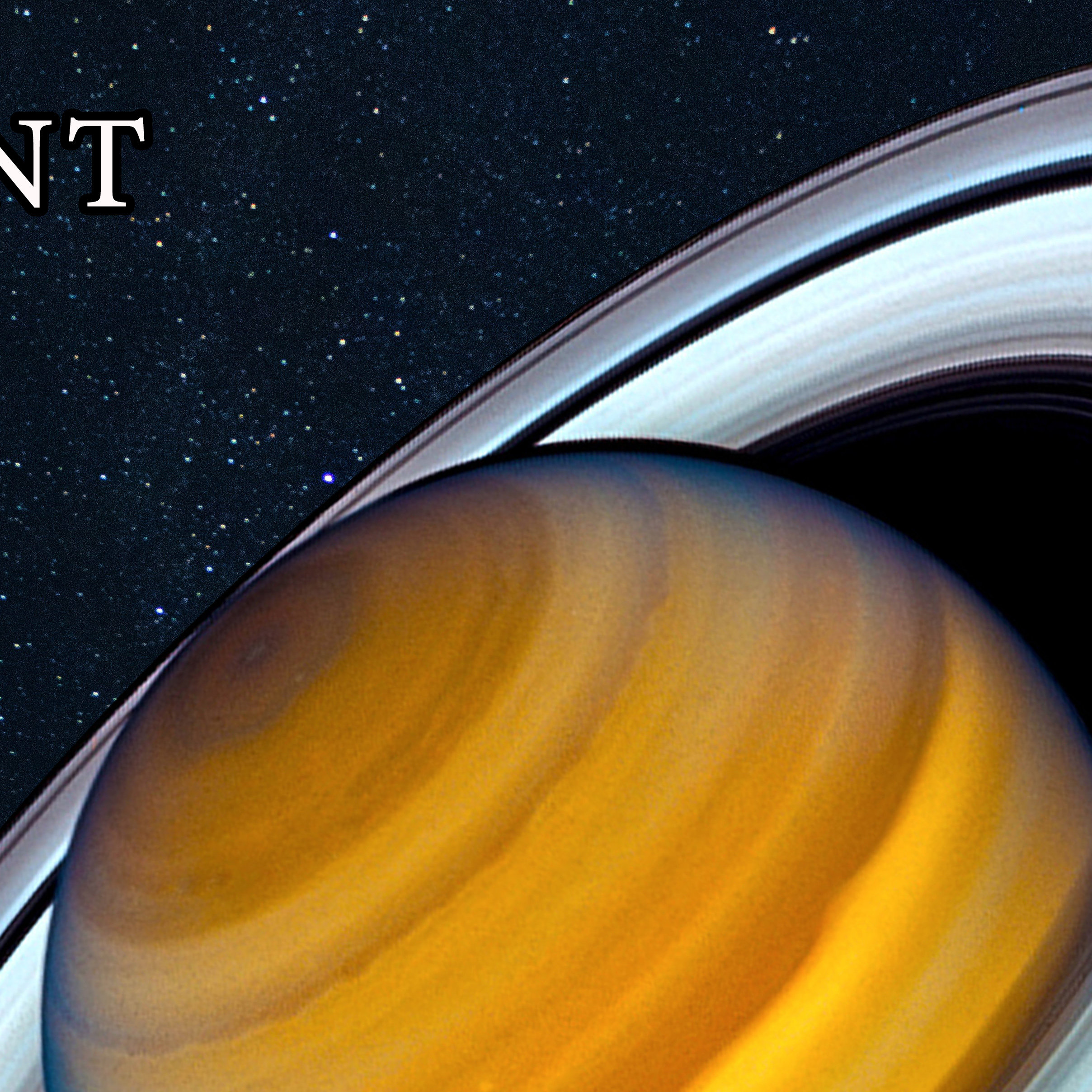 Planet Saturn Infographic Poster: NASA Sci-fi Wall Art (digital ...