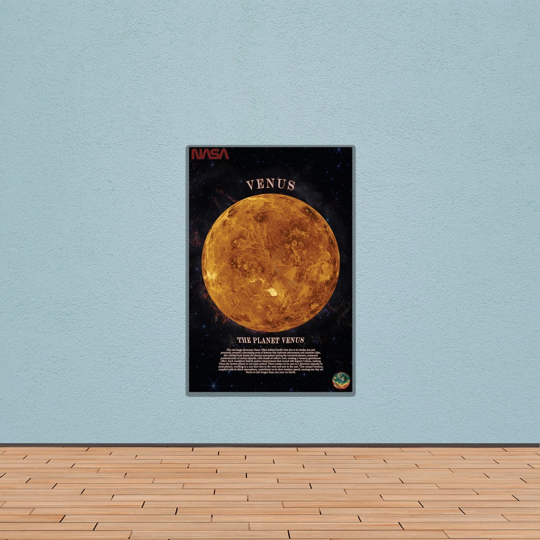 Póster de Venus: Arte mural espacial inspirado en la NASA (Descarga ...