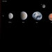 Solar System Poster. Chart and Map of Sol System. Real-life NASA Photos ...