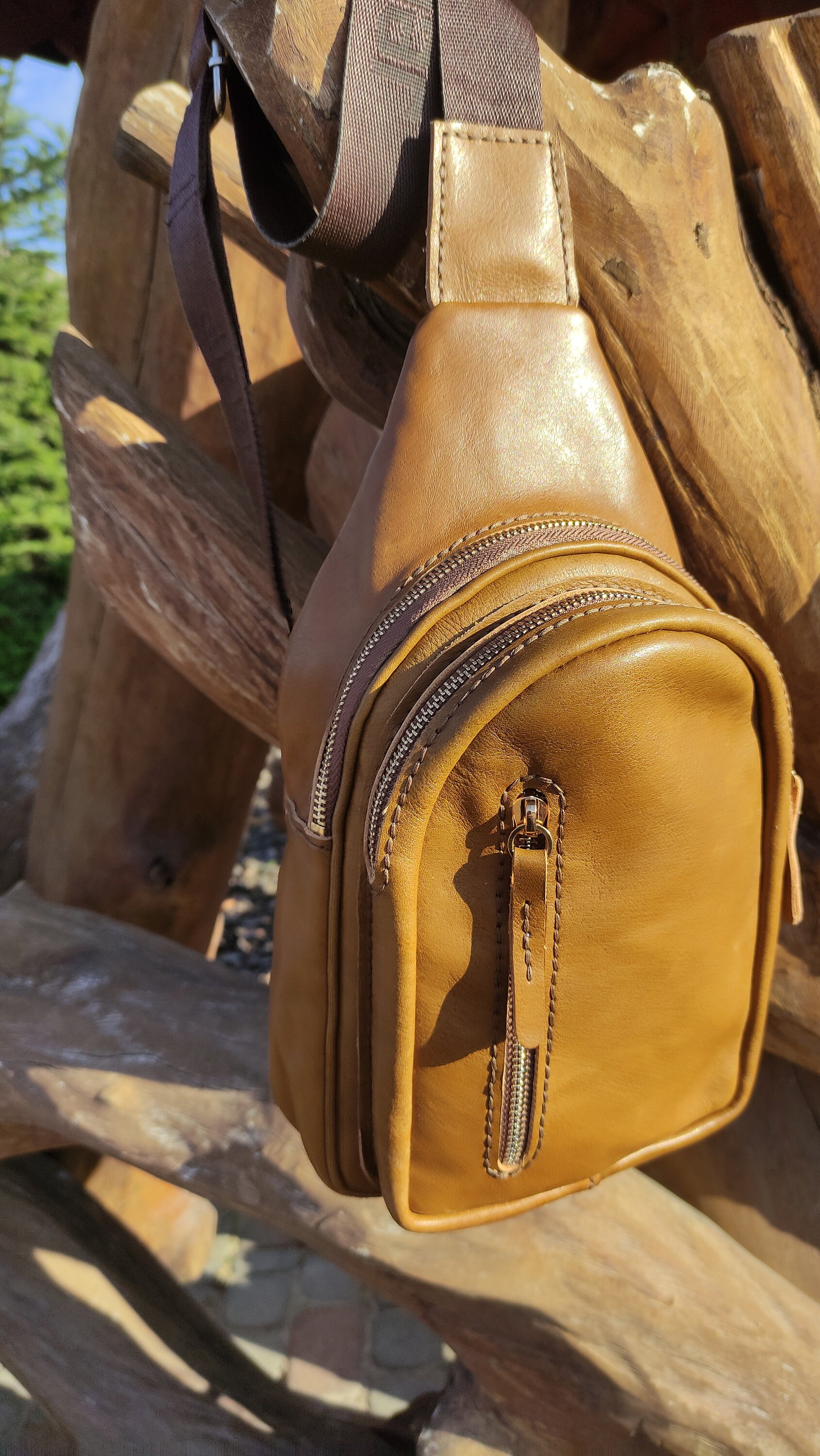 PDF Pattern Leather Sling Bag, DIY Pattern, Tutorial With Video, PDF ...