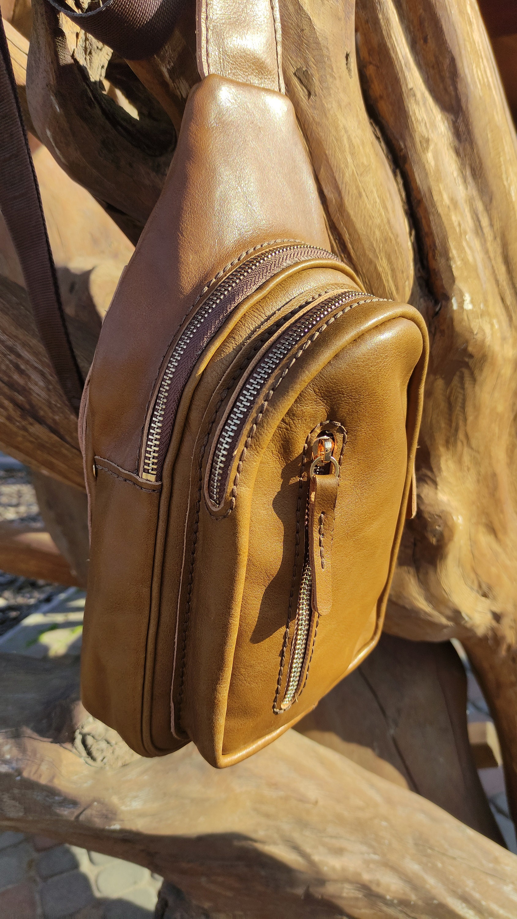 PDF Pattern Leather Sling Bag, DIY Pattern, Tutorial With Video, PDF ...