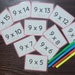 Multiplication Flashcards (timetables 1 to 15) - Etsy
