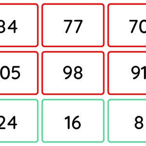 Multiplication Flashcards (timetables 1 to 15) - Etsy