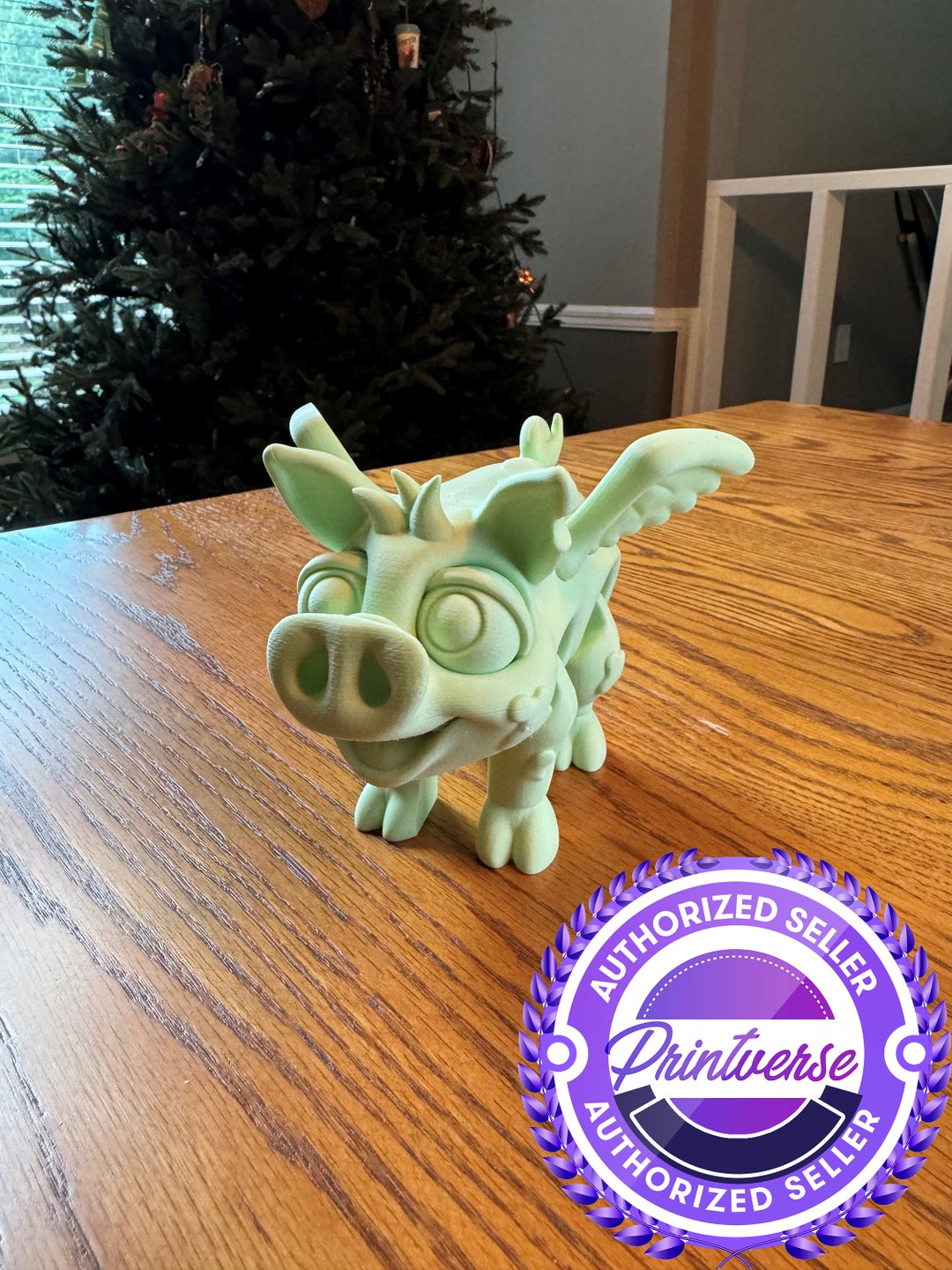 Articulated Flying Pig - Etsy