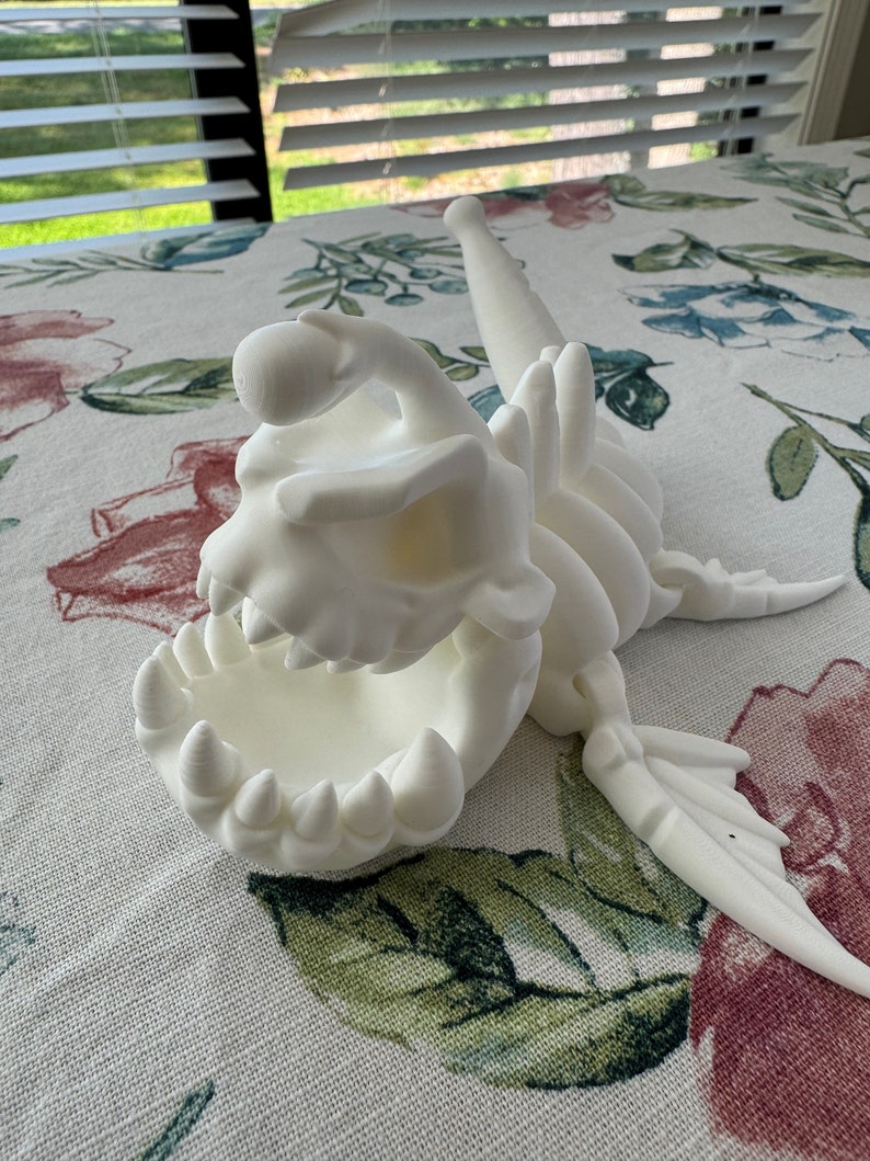 Articulated Skeleton Angler Fish - Etsy