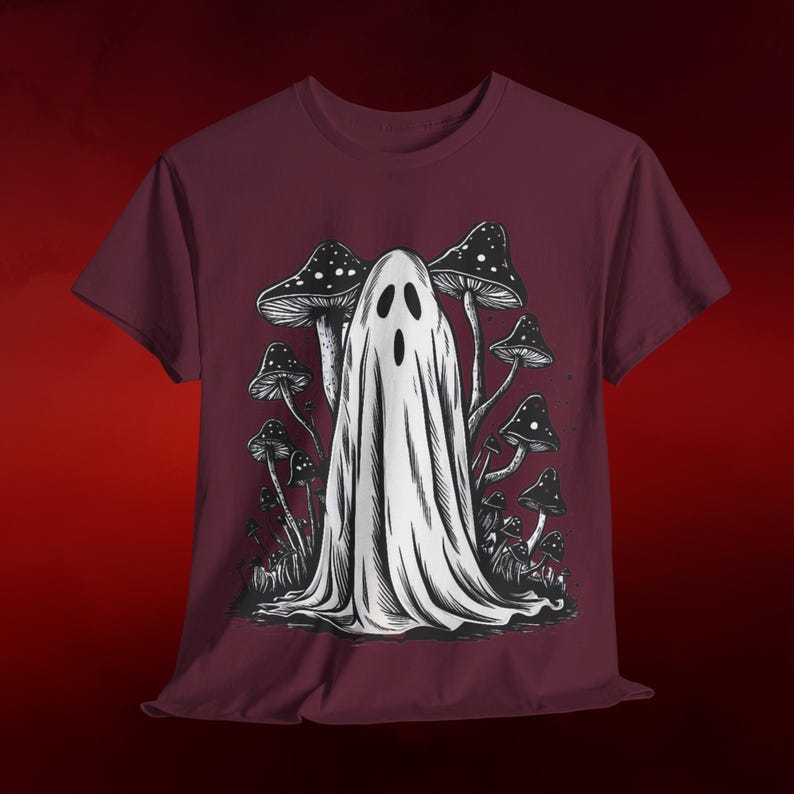 Ghost T-shirt, Gothic Horror Shirt, Creepy Weirdcore & Whimsigoth ...