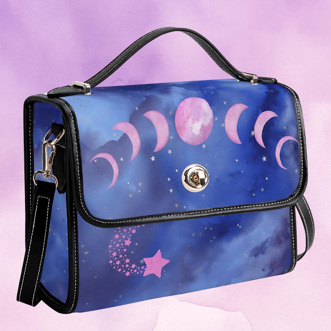 Kawaii Celestial Satchel Bag for Girls Into Pastel Goth, Witchy and ...