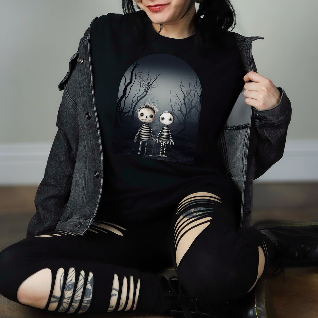 Gothic Voodoo Shirt, Voodoo Doll T-shirt, Alternative Punk & Pastel ...