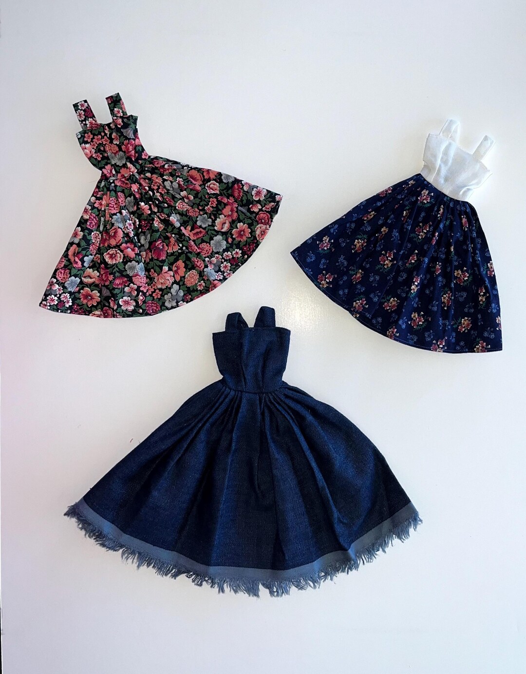 Vintage Handmade Barbie Doll Clothes 1960s 1970s 1980s, Set of 3 - Etsy