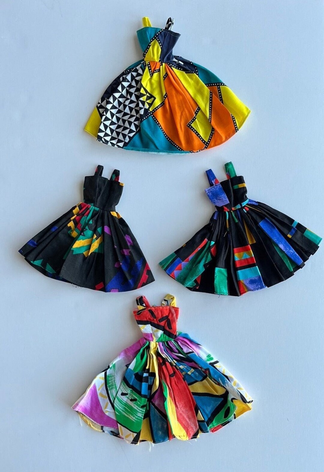 Vintage & Handmade Barbie Clothes, Set of 4 - Etsy