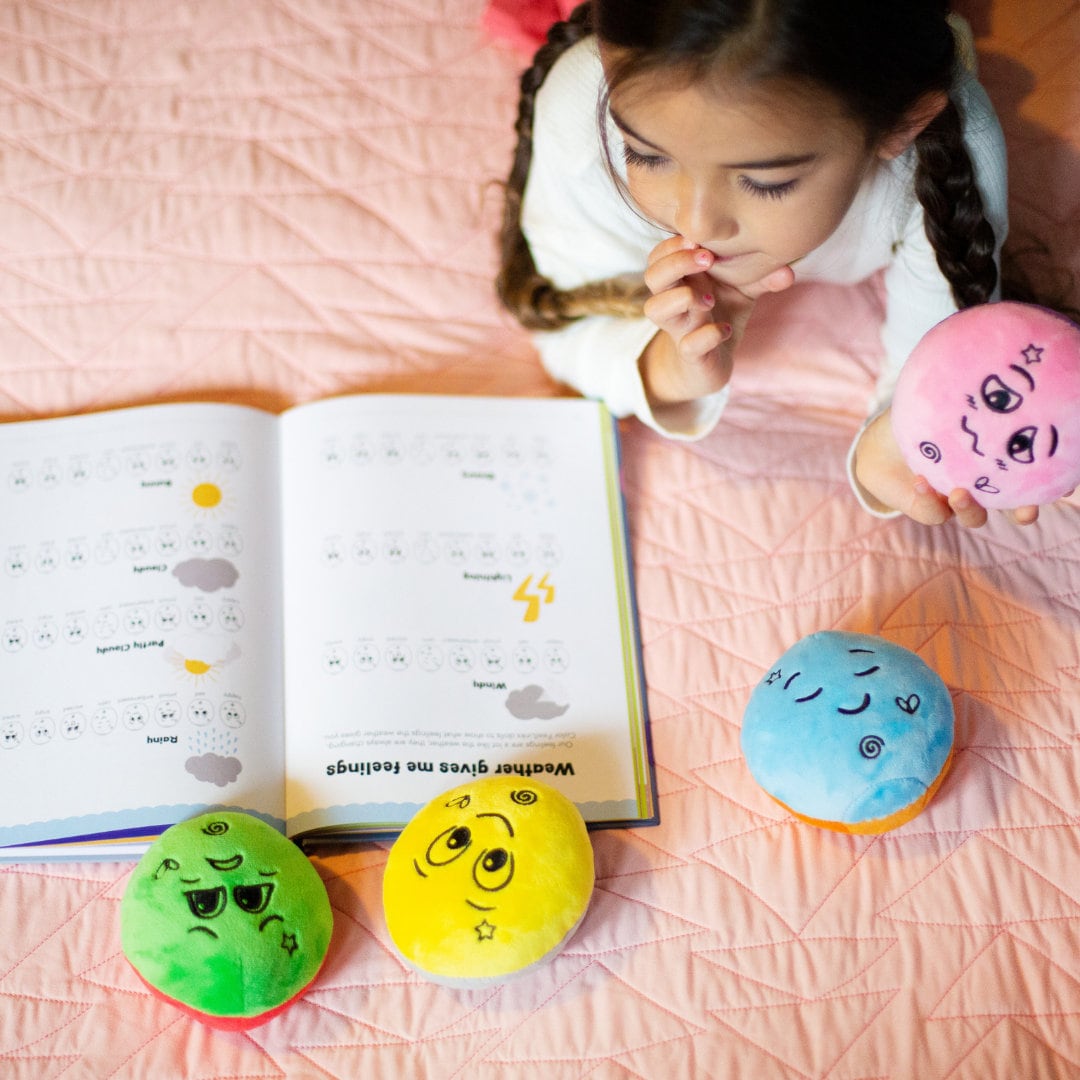 Feelings Journal and Emotion Plush Dolls for Kids - Etsy