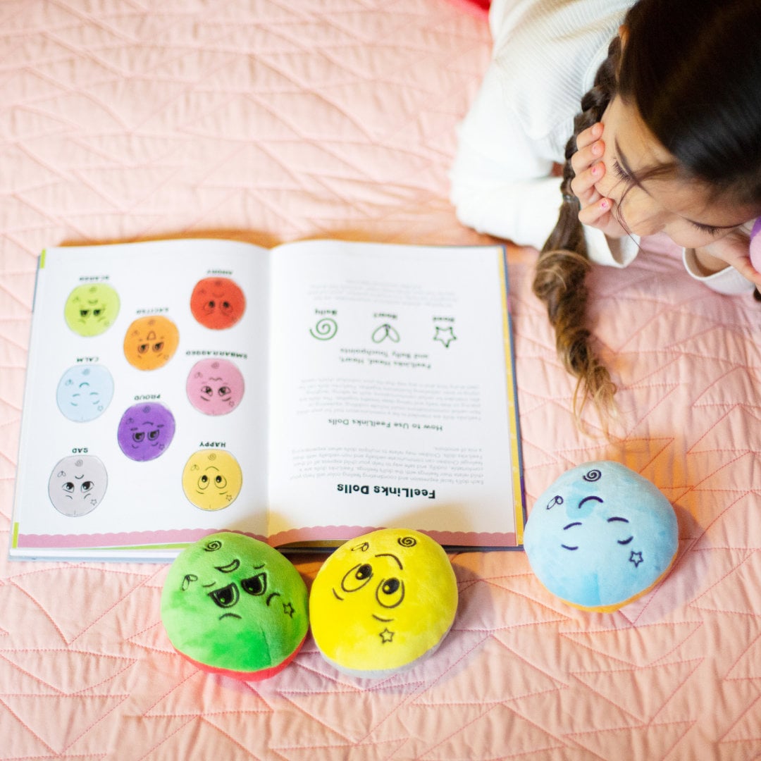 Feelings Journal and Emotion Plush Dolls for Kids - Etsy