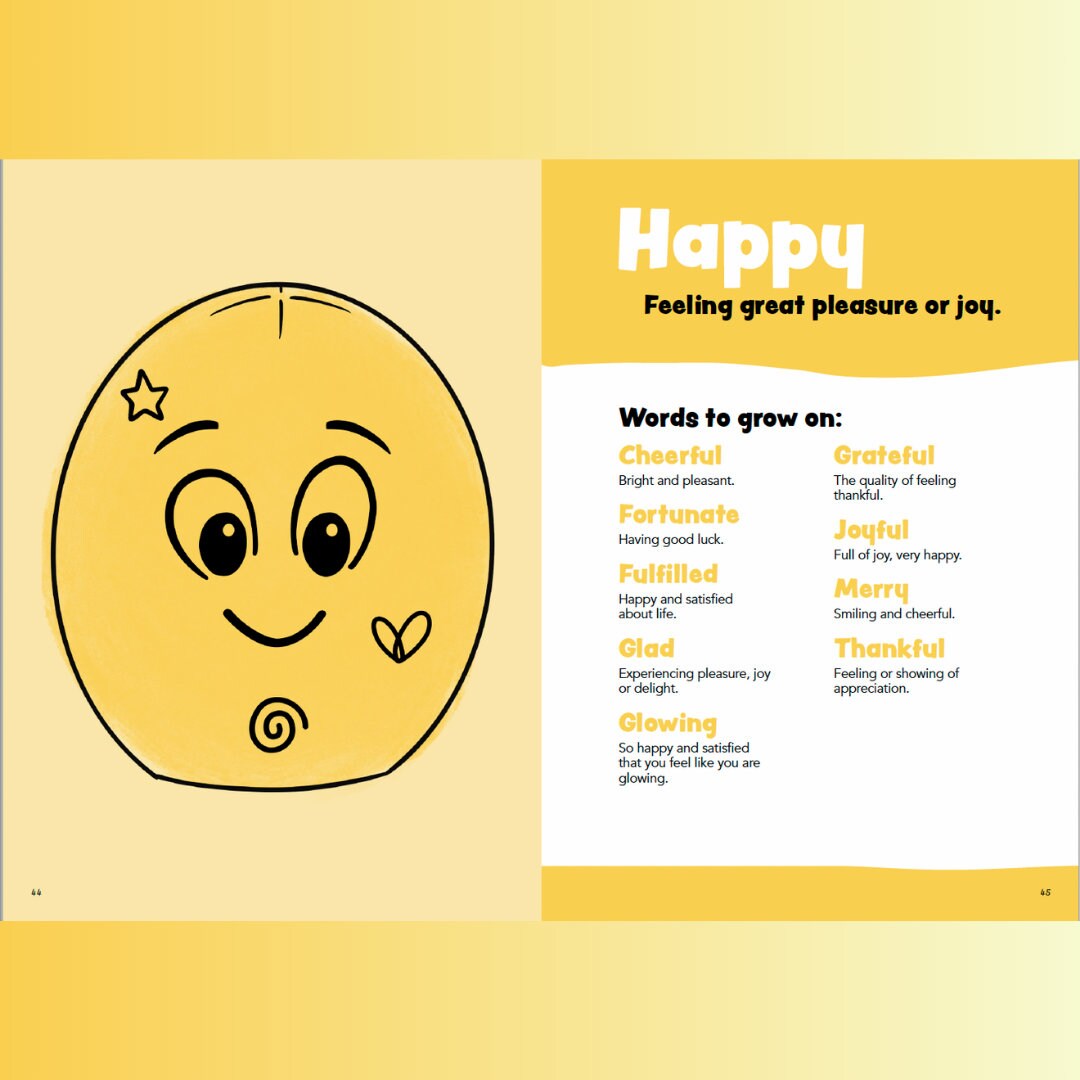 Feelings Journal and Emotion Plush Dolls for Kids - Etsy