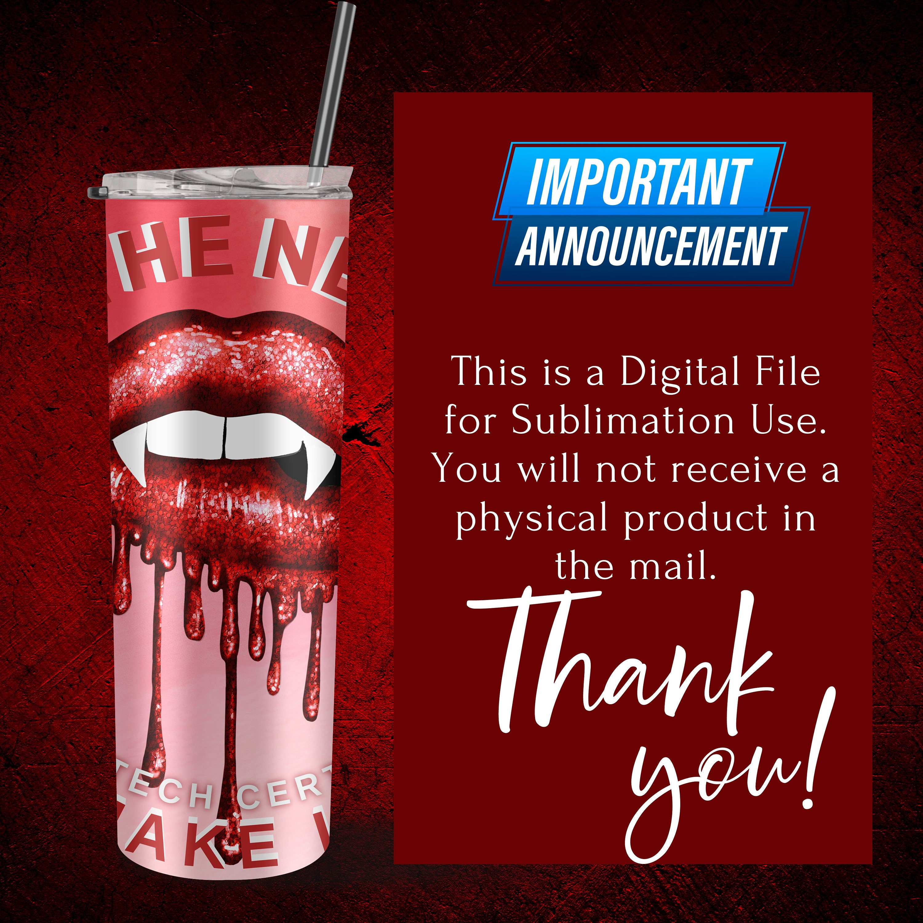 Phlebotomy 20oz Skinny Tumbler Wrap Sublimation Design, Tumbler PNG ...