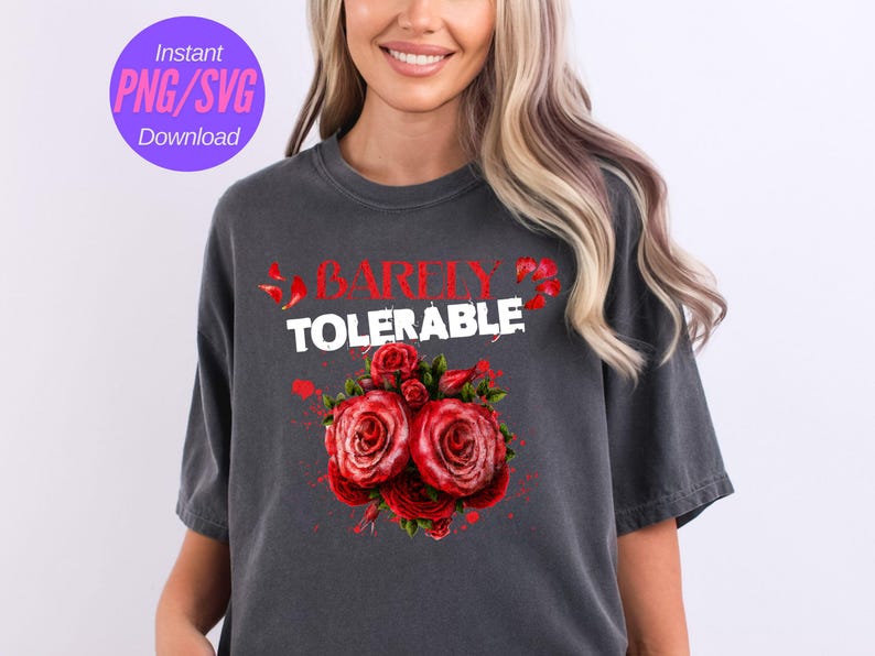 Pride and Prejudice Barely Tolerable SVG and PNG Digital Download Files ...