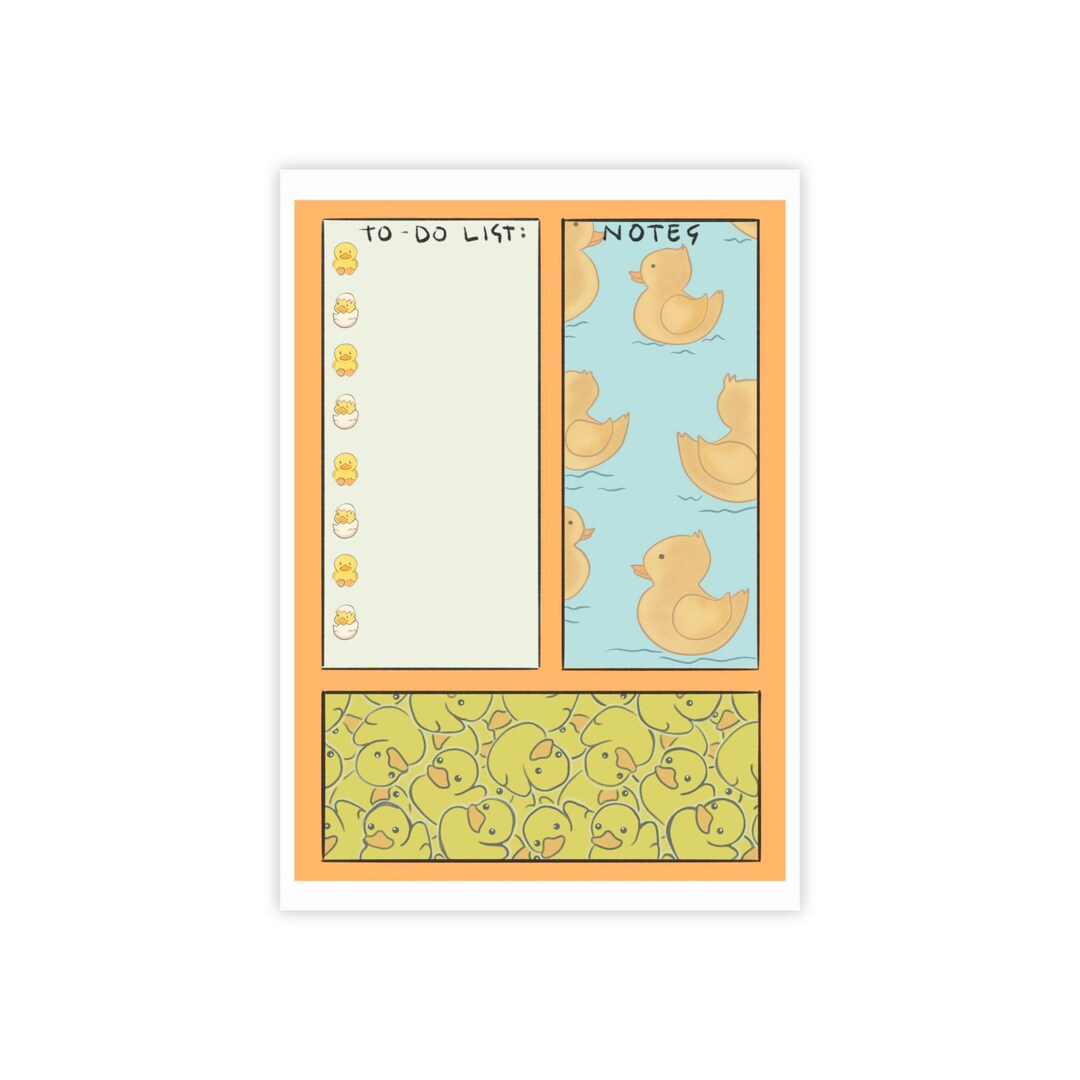 Rubber Ducky Post-it® Note Pads - Etsy