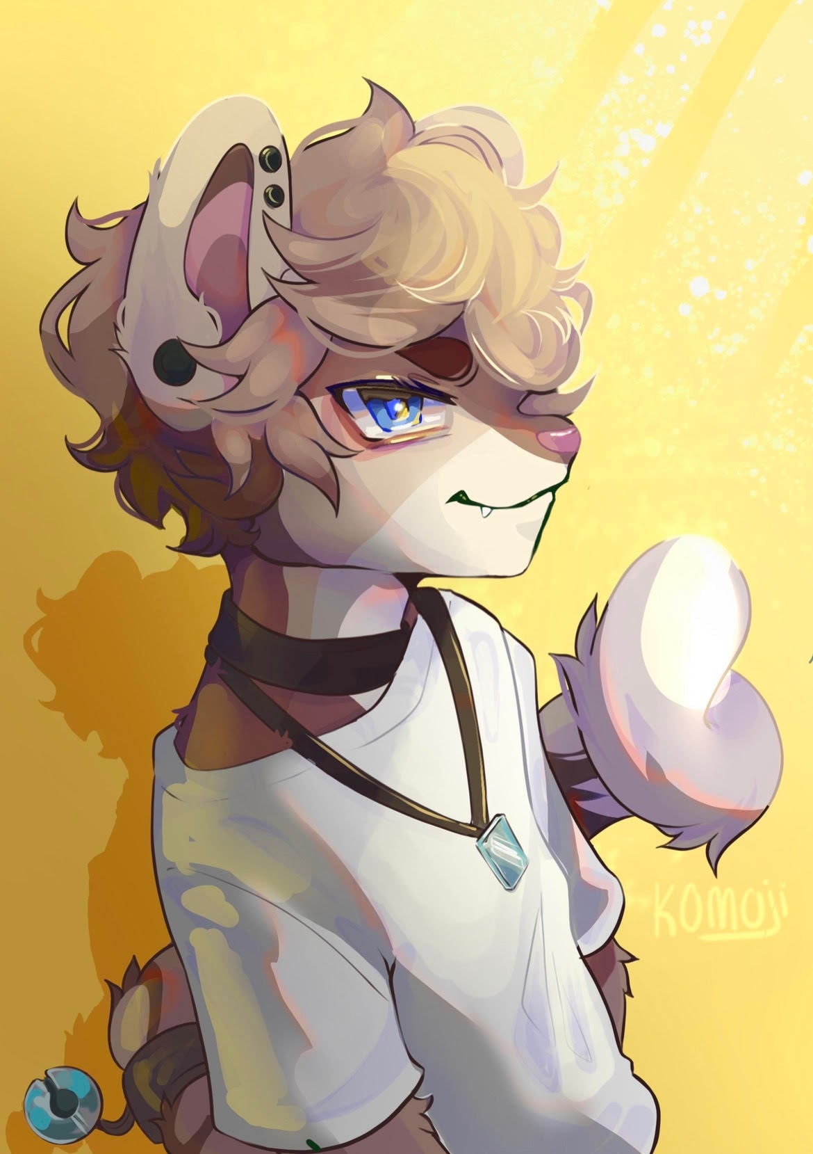 Furry OC Art Commission Rendered, Half Body ONLY - Etsy