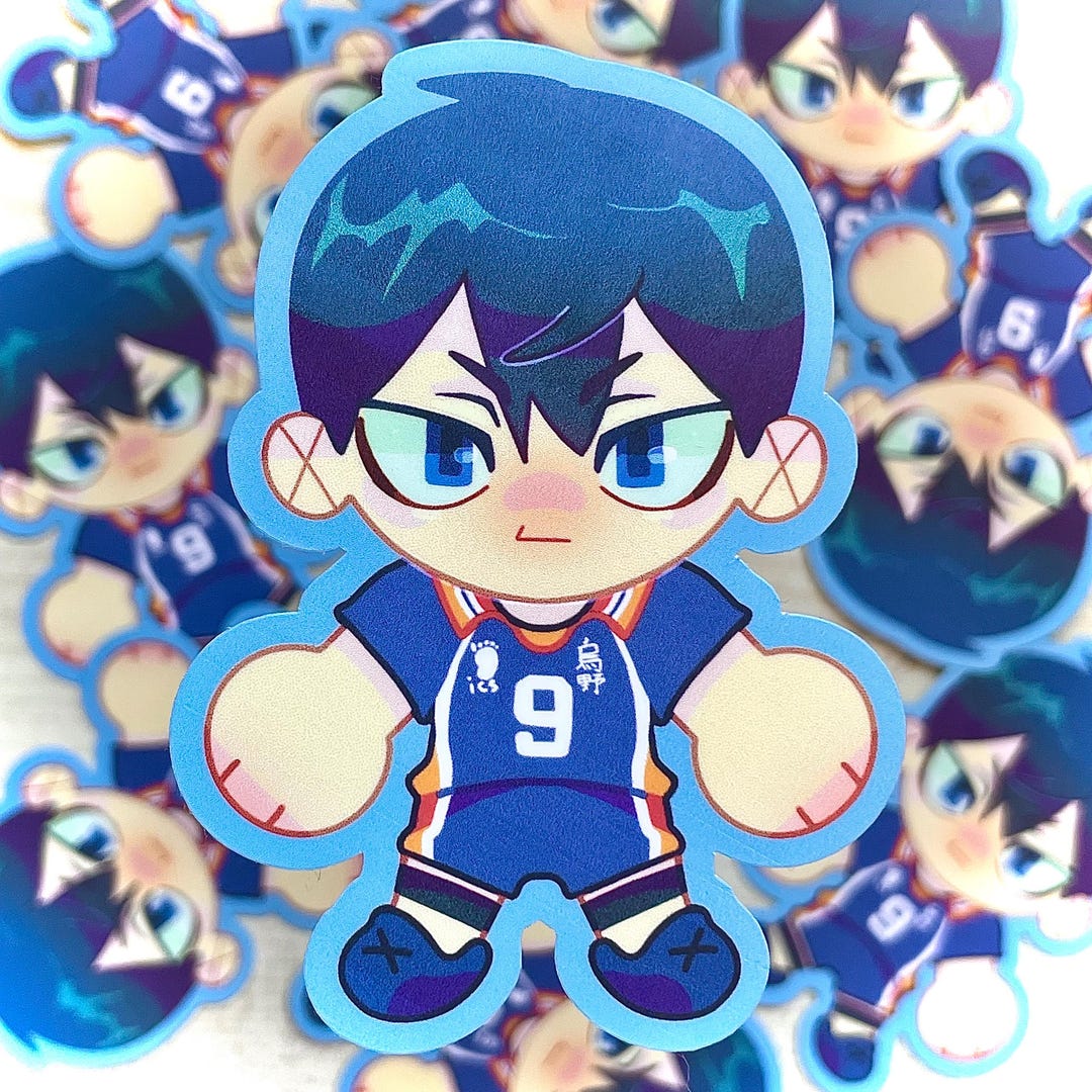 Haikyuu!! Kageyama Anime, Manga Sticker. - Etsy