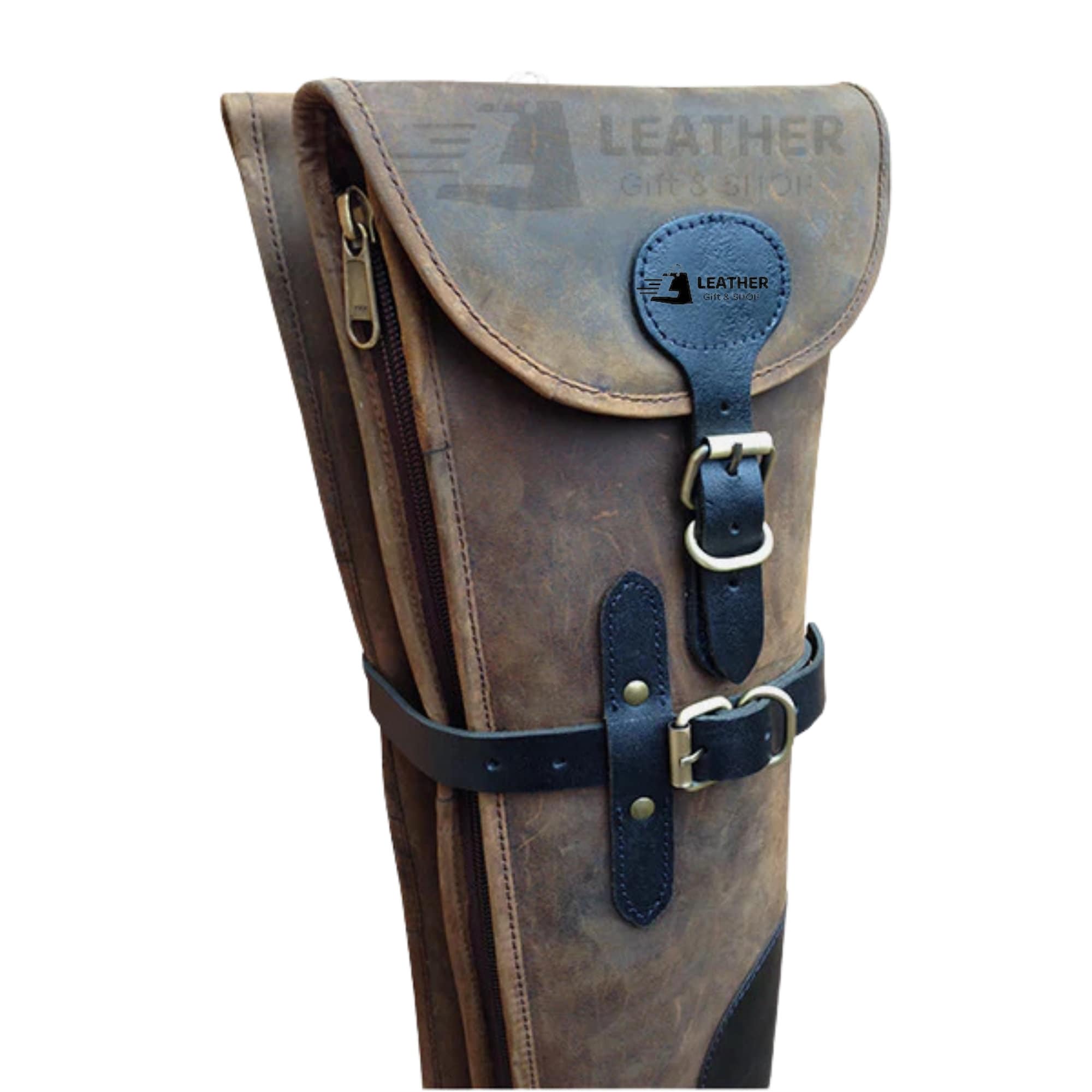 Leather Shotgun Gun Slip
