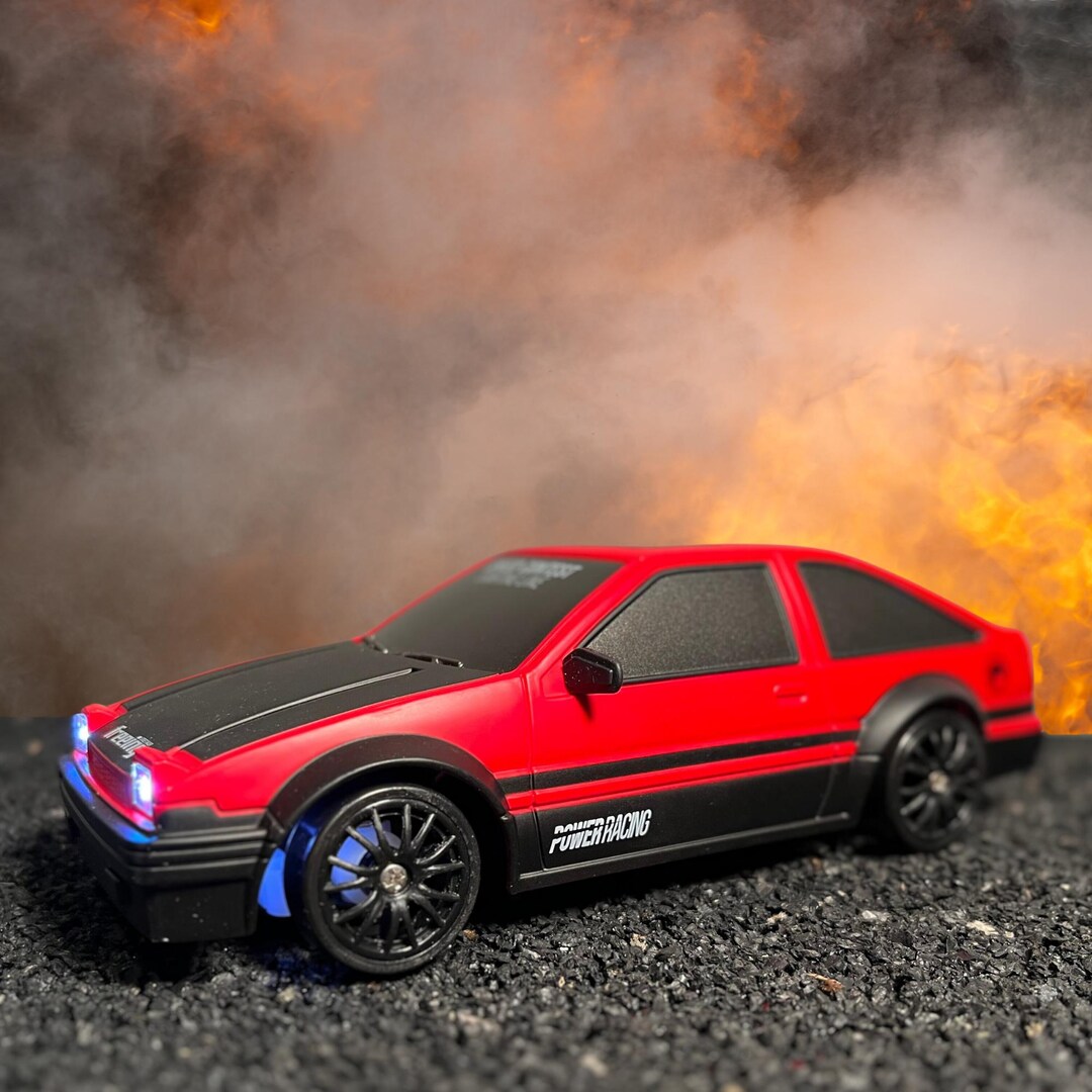 AE86 RED Drift Car, Radio-controlled Indoor Car Toy, Perfect Gift for ...