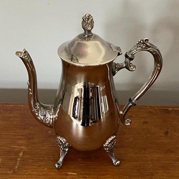Silver Coffee Pot - Etsy