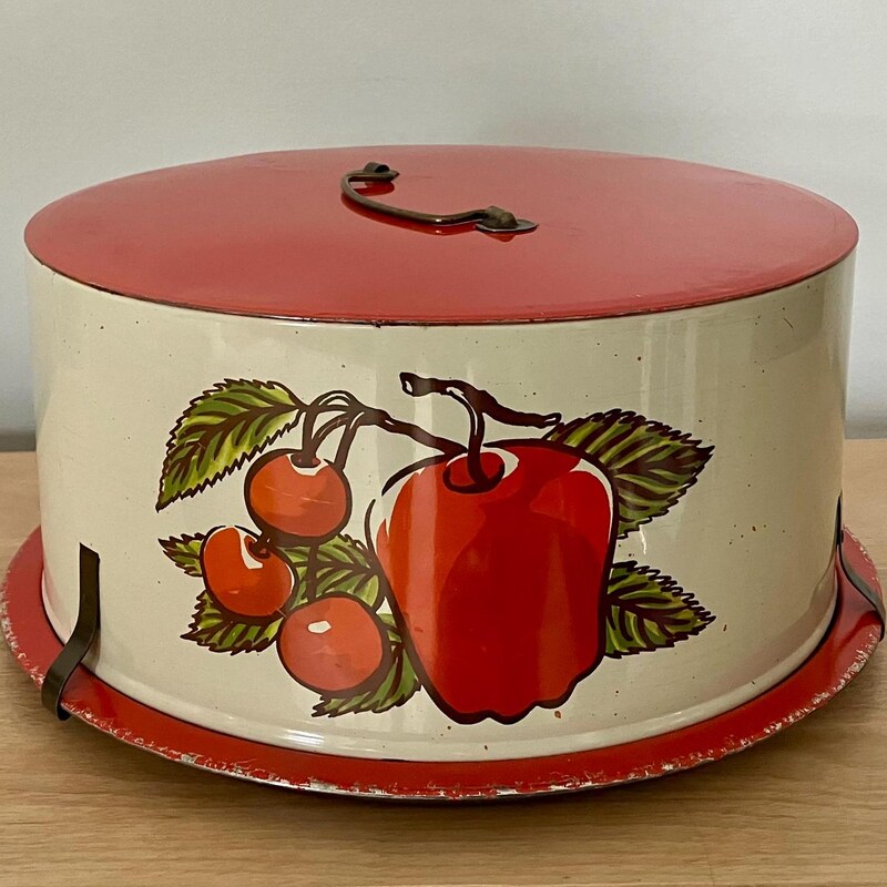 Vintage Cake Carrier - Etsy