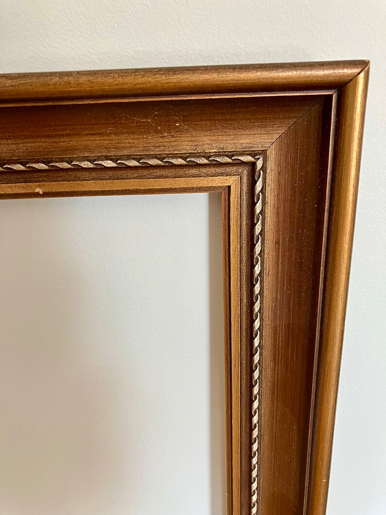 Vintage Wood Frame, Large Photo Picture Painting Frame. 20 X 24 Empty ...