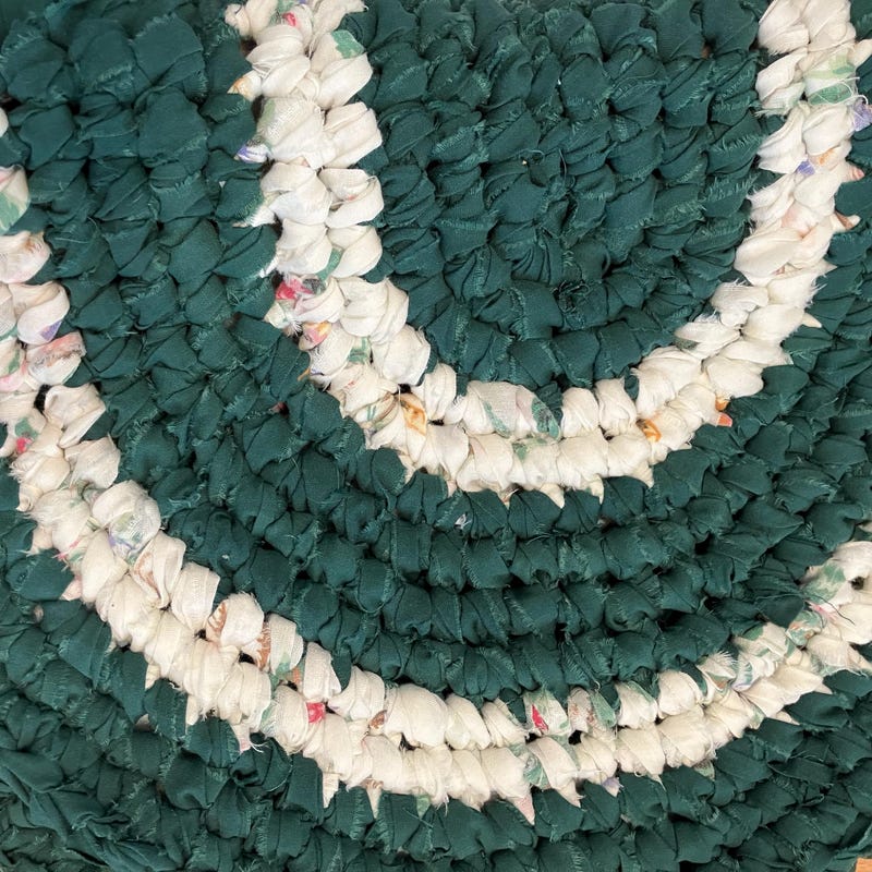 Oval Rag Rug - Etsy