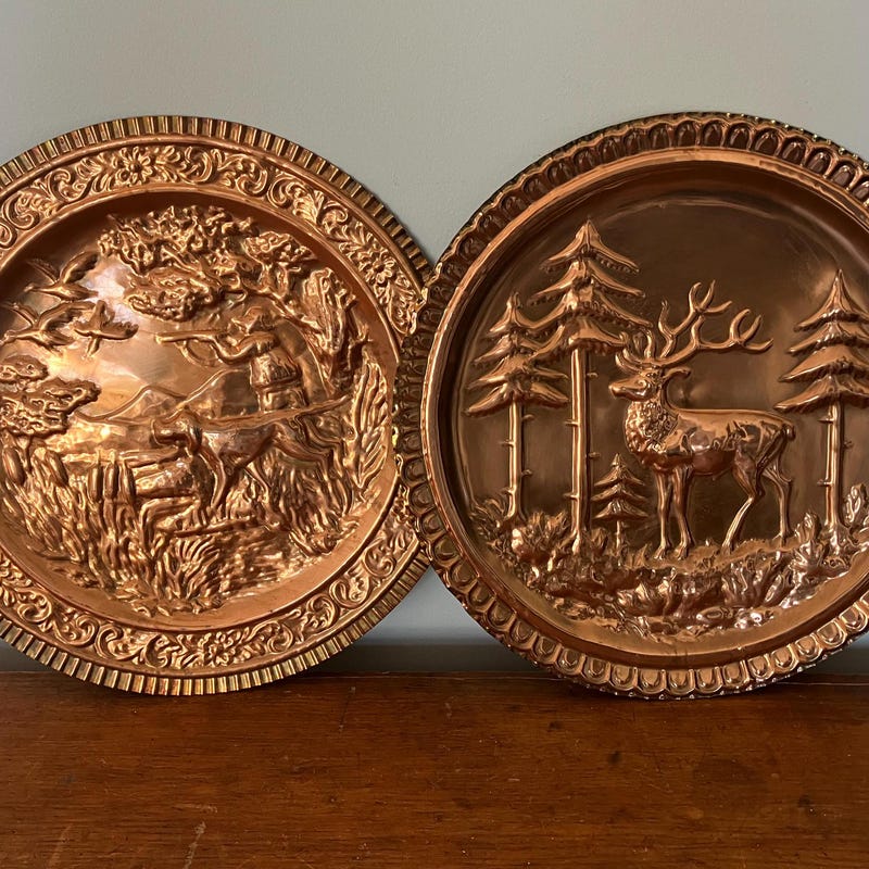 Copper Wall Plaques - Etsy