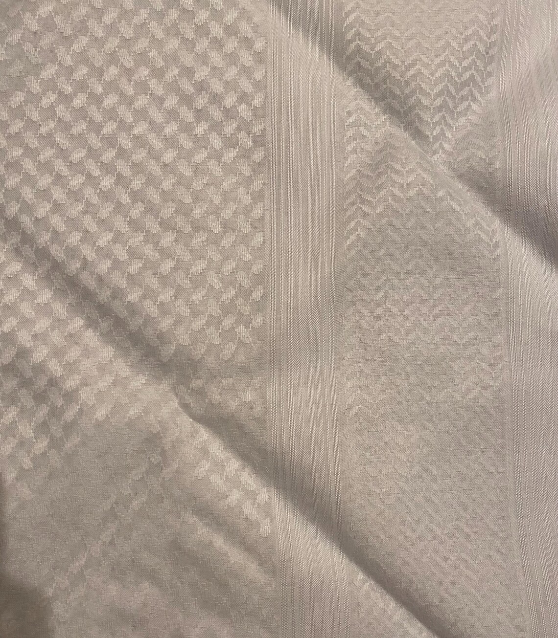 Palestinian Kuffiyeh White Shemagh Scarf Traditional Keffiyeh Kufiya ...