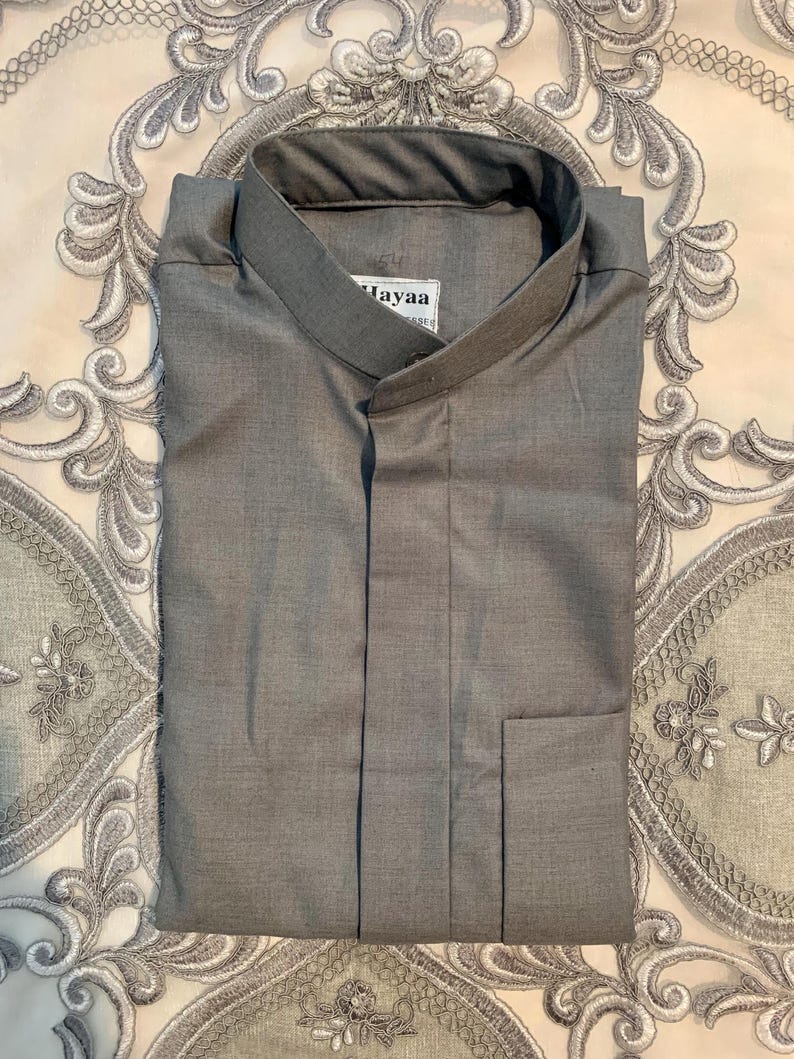 Thobe Men Jubba for Boys Kuwaiti Emirati Thobe Islamic Modern Thobe ...