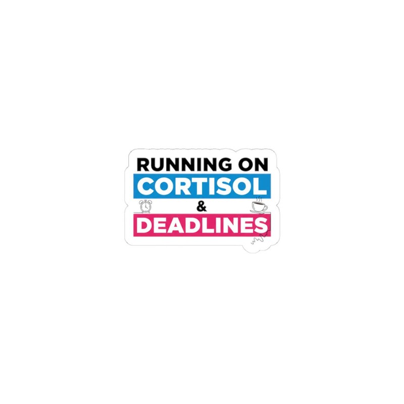 Cortisol Sticker - Etsy