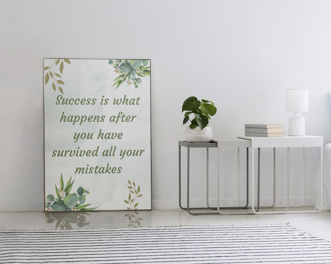 Positive Affirmation Digital Wall Art, Inspirational Office Decor, Team ...